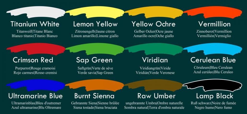 Outlines Acrylic Paints | Outlines Art Materials