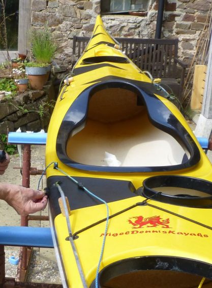 Kayak gets a Dazzling New Look using artist's acrylic paints | Outlines ...