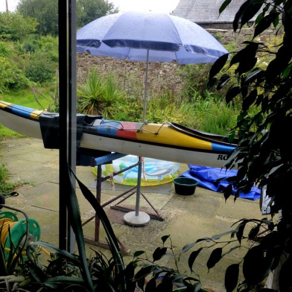 Kayak gets a Dazzling New Look using artist's acrylic paints | Outlines ...