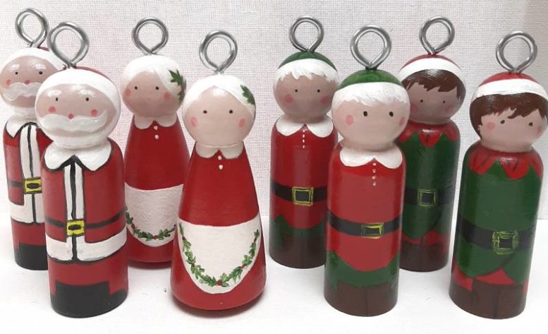 Peg Doll Painters | Outlines Art Materials