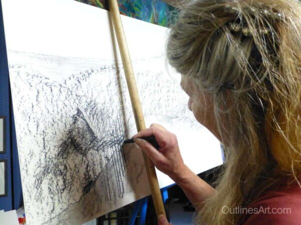 How to Steady Your Painting Hand | Outlines Art Materials