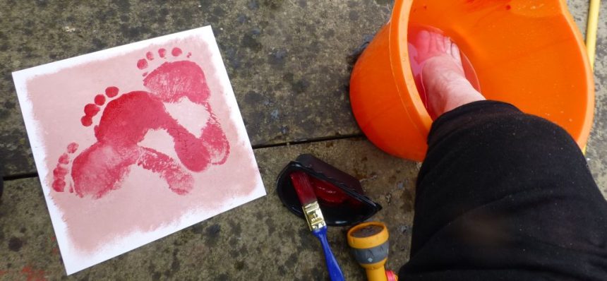 Make Prints Using Your Body? | Outlines Art Materials